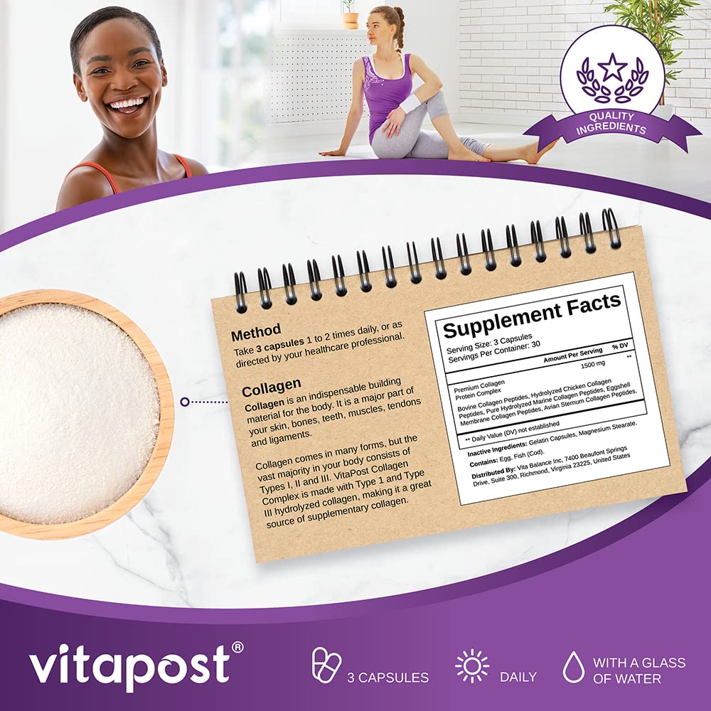Mua VitaPost Collagen Complex | Premium Hydrolyzed Collagen Peptides ...