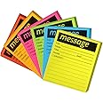 Amazon.com : Phone Message Sticky Notes Phone Memo Pads, 6 Pads Lined ...