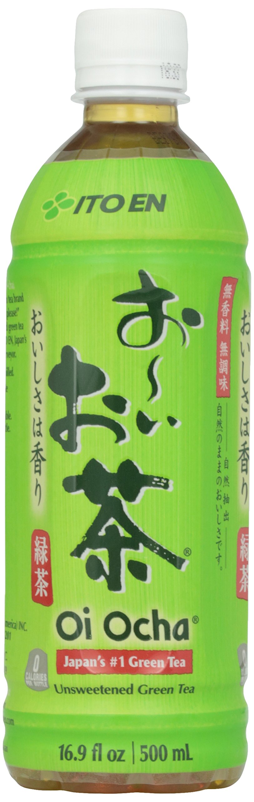 Amazon.com : Ito En Oi Ocha Dark Green Tea, Unsweetened, 16.9 oz ...