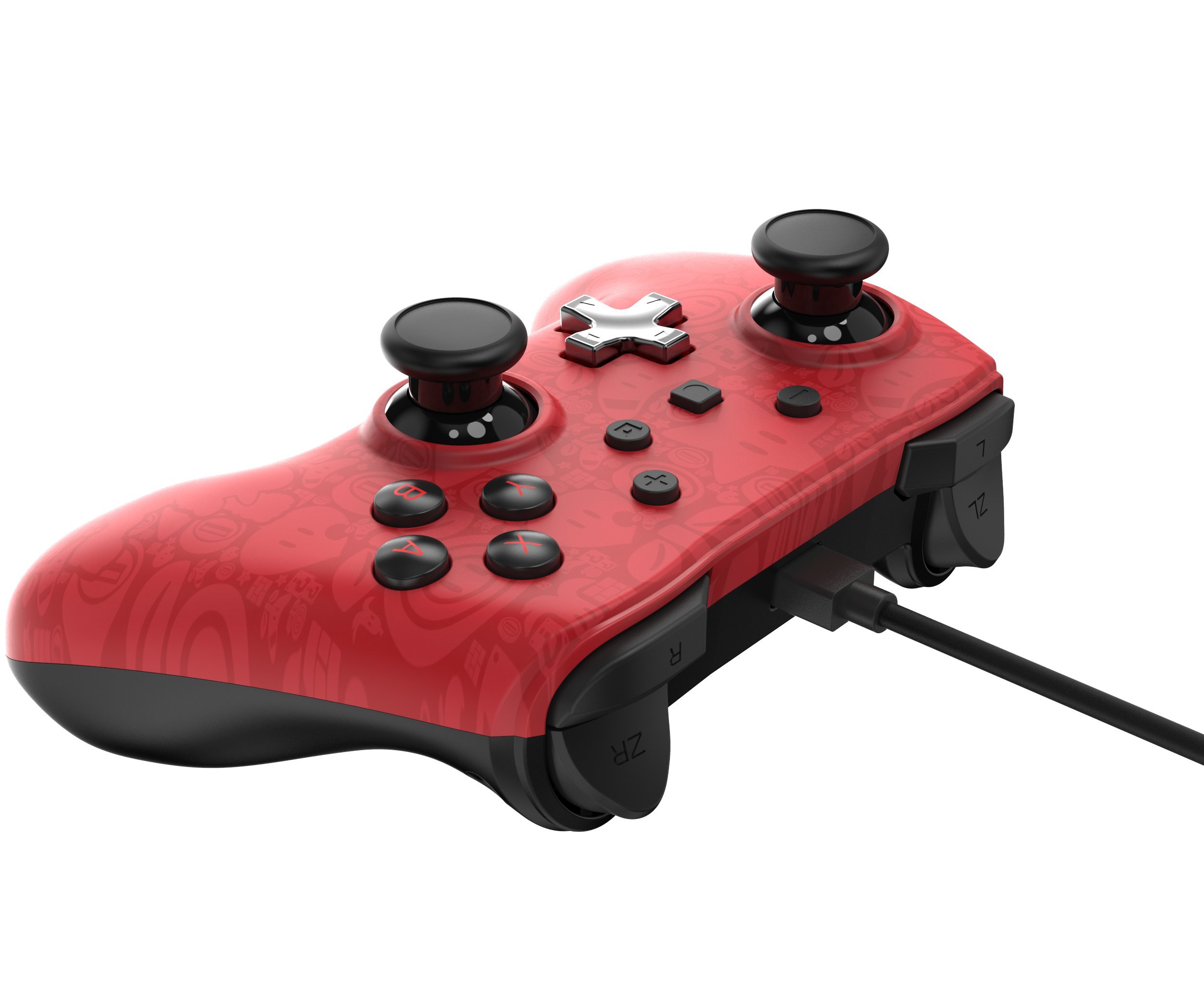 PowerA Wired Controller Plus - Super Mario - Nintendo Switch, Red on ...