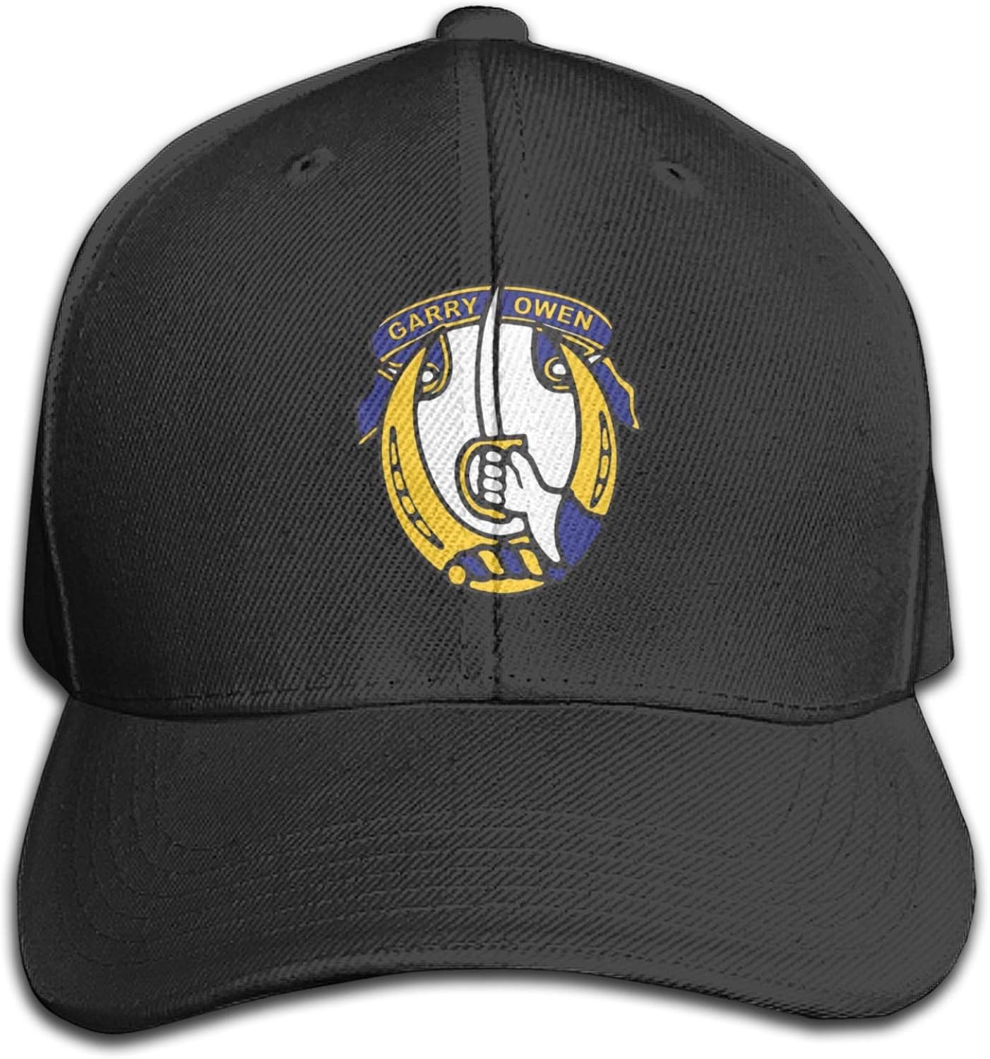 7th Cavalry Baseball Cap Black for Men and Women Fashion Peaked Cap ...