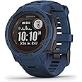 Amazon.com: Garmin - Instinct Solar Rugged GPS Smartwatch 45mm - Tidal ...