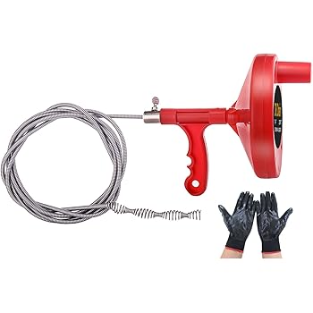 Cobra Products 61000 3/4-Inch by 100-Foot Flat Sewer Rod, Drain ...