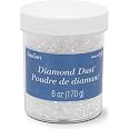 Amazon.com: FloraCraft Diamond Dust Glitter 6 Ounce Clear Glass
