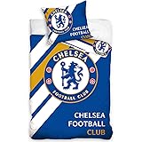 Official Chelsea FC Single Duvet Cover Set With Pillowcase (Reversible ...
