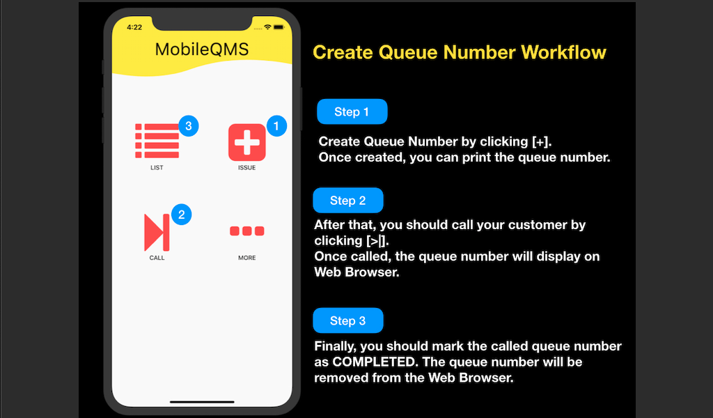 Mobile QMS (Offline) - Mobile Queue Management System:Amazon.com ...