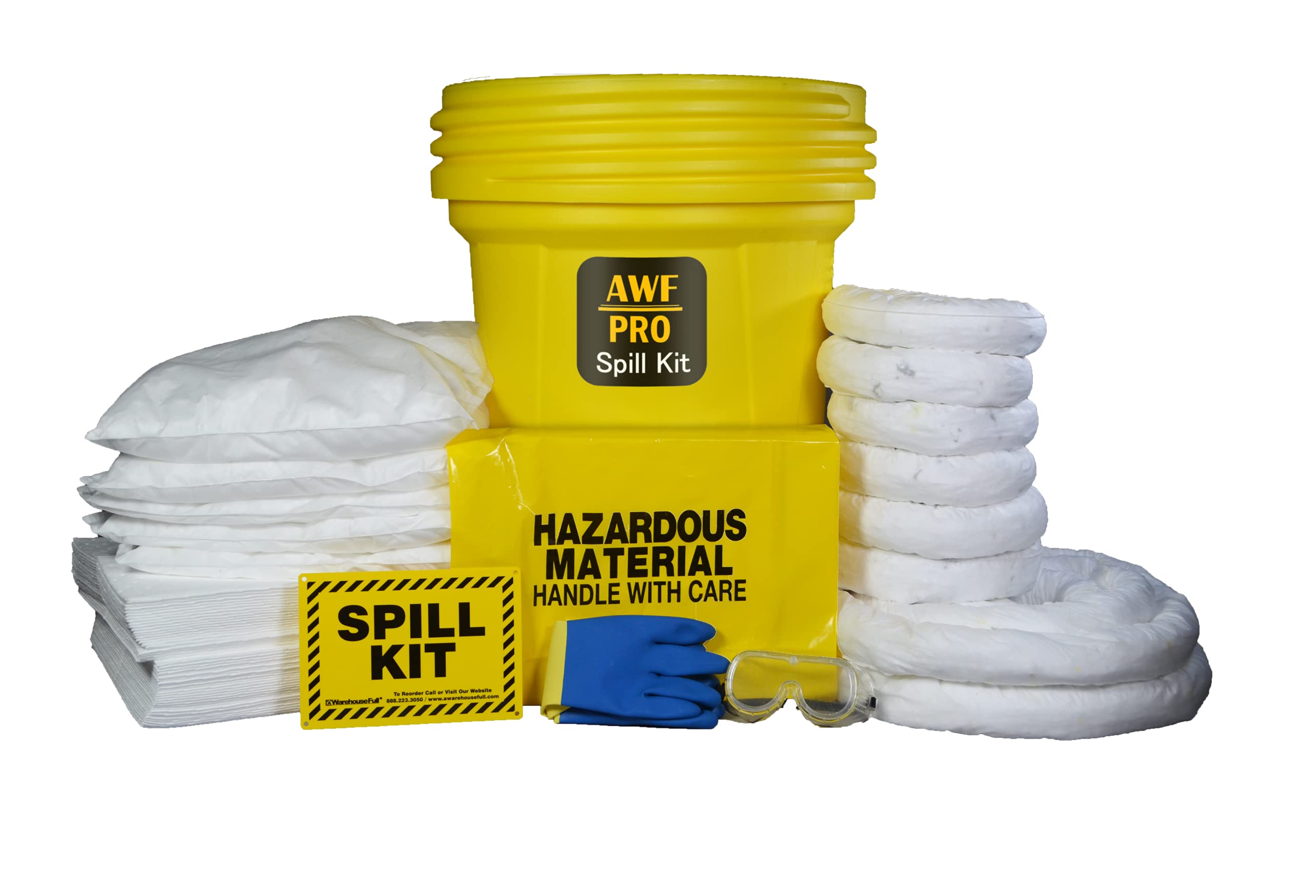 Mua AWF PRO 30 Gallon Oil Only Spill Kit - 81 Pieces. Perfect for ...