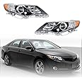Amazon.com: GXYWADY Headlights Front Head Lamps Replacement for 2012 ...