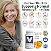 Vein Formula, Blood Circulation and Leg Vein Supplement, 60 Capsules ...