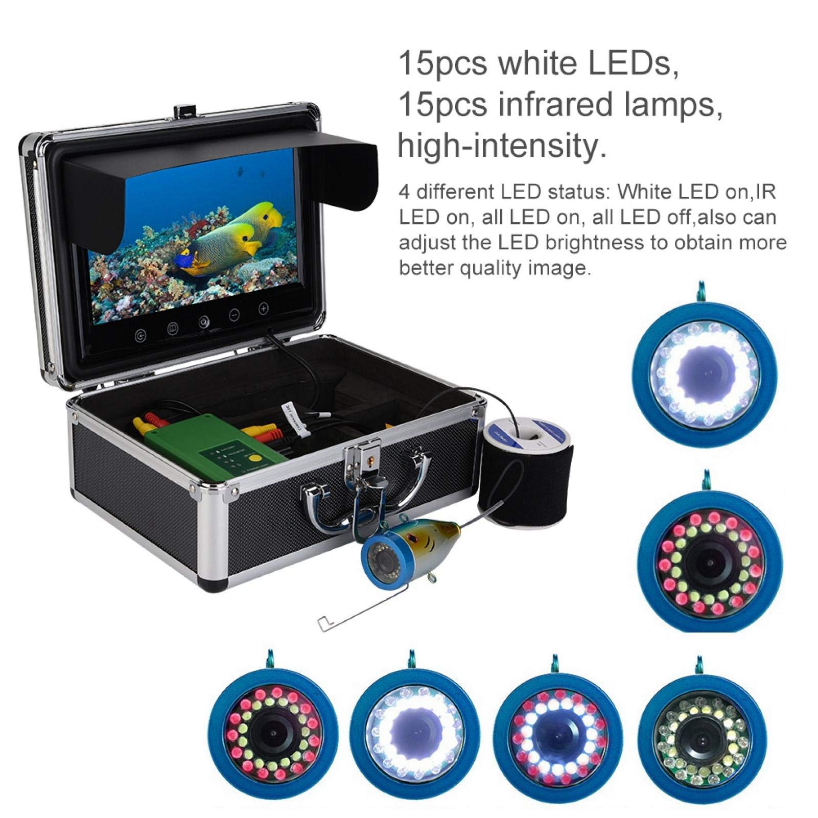 Mua Archuu 50M Waterproof Underwater Fishing Camera, 12VDC Underwater ...