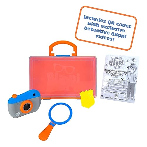 Blippi Detective Roleplay Set - Carry Case, Camera, Personalized Yellow ...