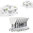 Amazon.com: CUAOCEZ Conference Room Table Foldable Flip Top Mobile ...