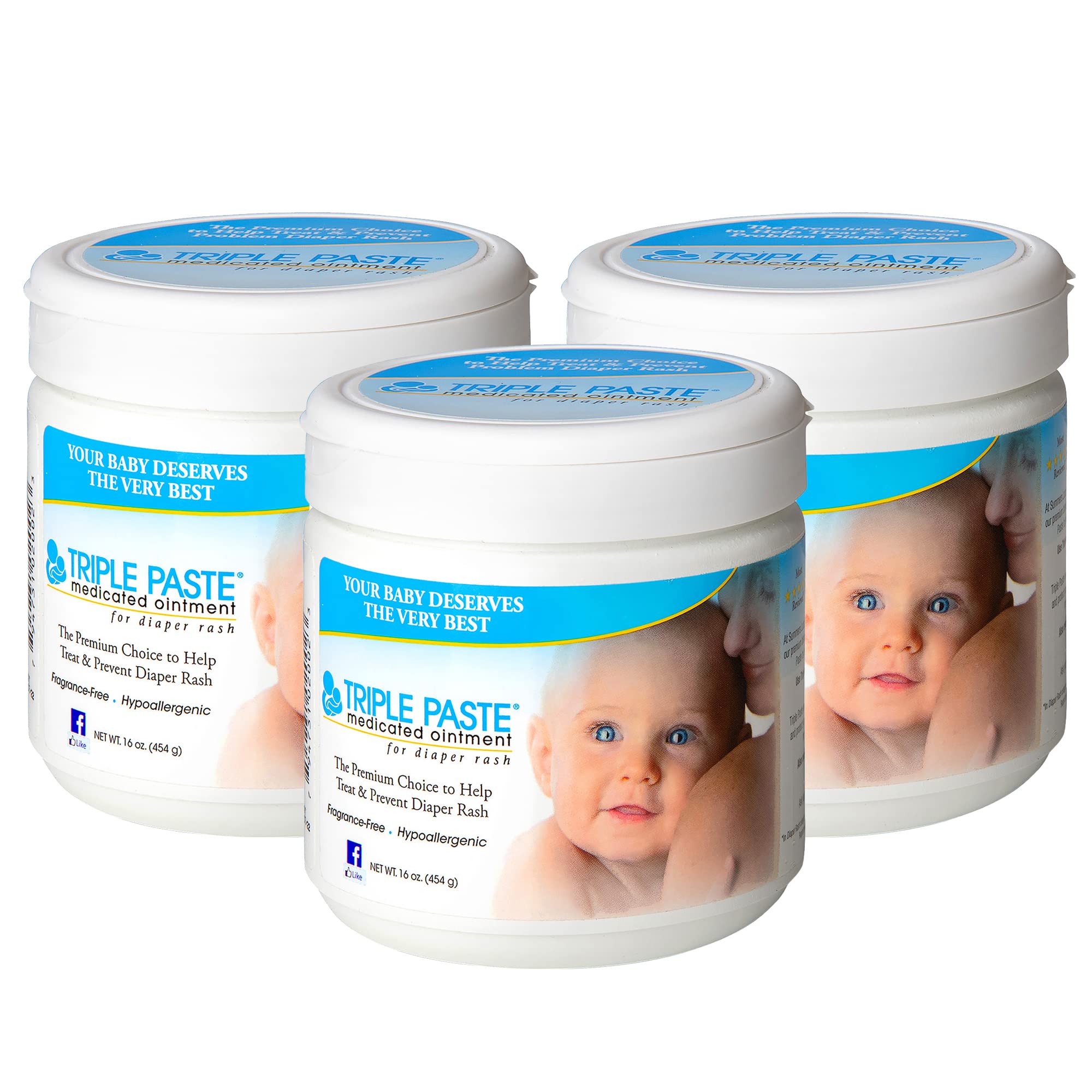 Mua Triple Paste Diaper Rash Cream, Hypoallergenic Medicated Ointment ...
