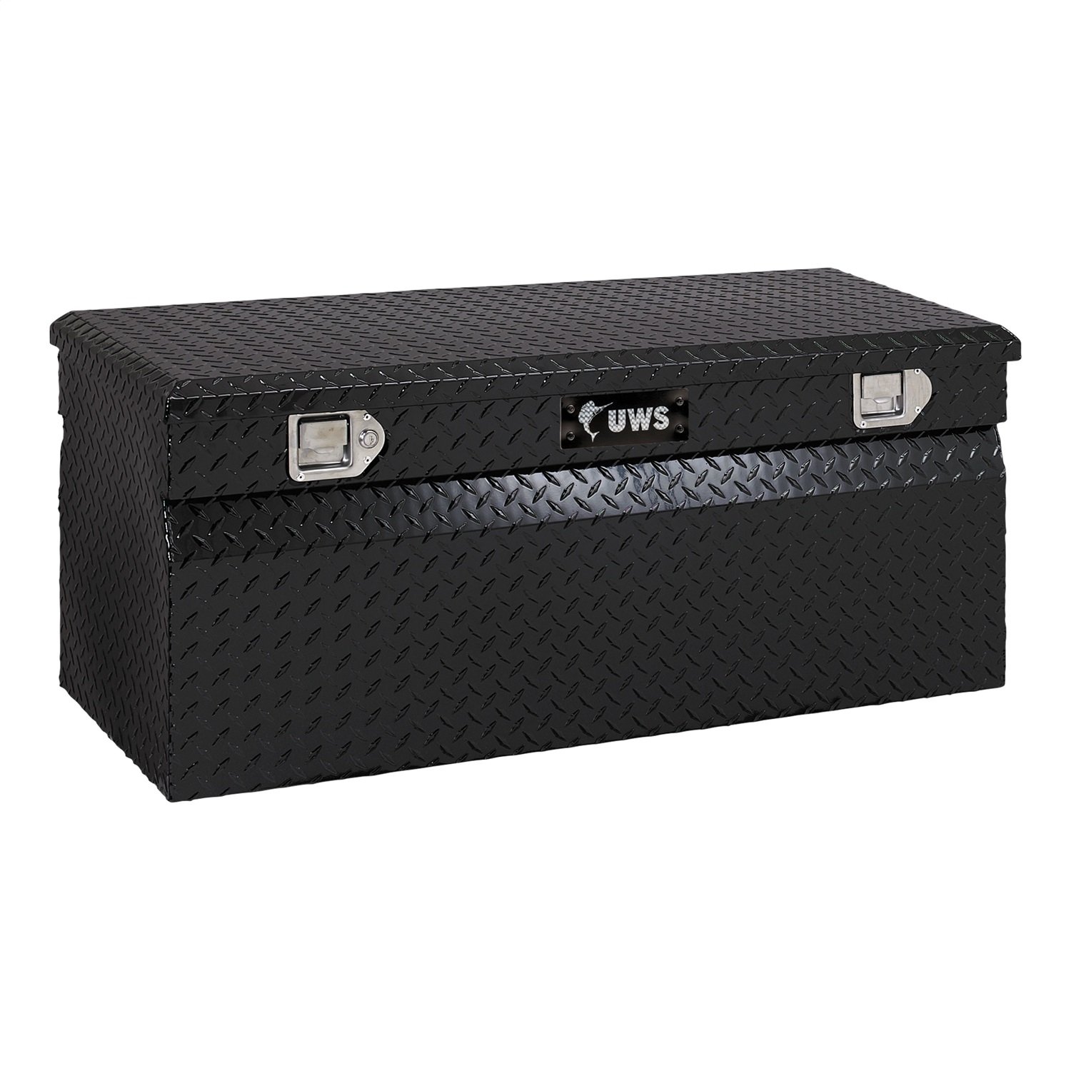 UWS TBC-60-BLK Black 60" Standard Chest with Beveled Insulated Lid for ...