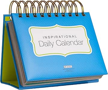 Amazon.com : Motivational & Inspirational Perpetual Daily Flip Calendar ...