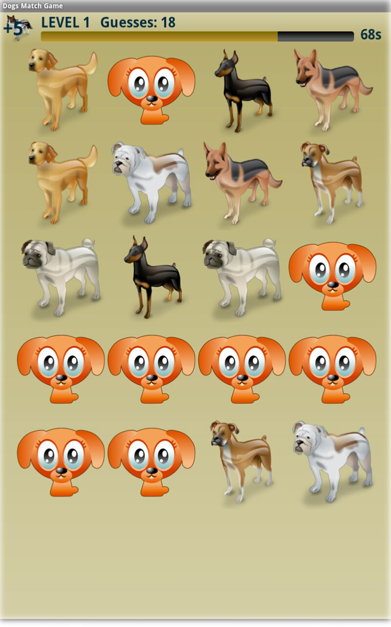 Dogs Match Up Game Plus:Amazon.com.au:Appstore for Android