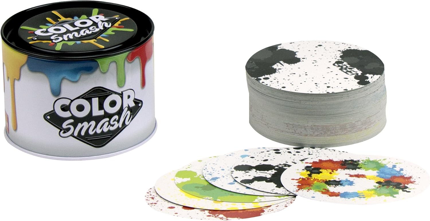 Goliath Games Color Smash, Fast and Fun Card Colour Coordination ...