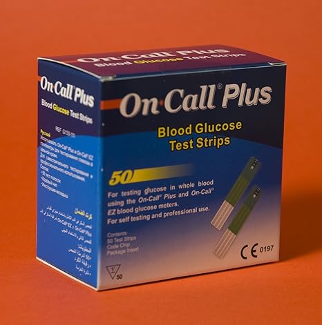 On Call® Plus Blood Glucose Test Strips: Amazon.co.uk: Health ...