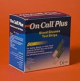 On Call Plus Blood Glucose Test Strips (50 Test Strips): Amazon.co.uk ...
