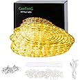 Amazon.com: GUOTONG 50ft/15m Plug in LED Rope Lights, 540 Warm White ...