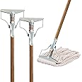 Amazon.com: ILOT 59" Mop Spring Commercial Grade Mop Handle Pack of 2 ...