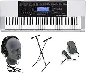 Amazon.com: Casio CTK-4200 Premium Keyboard Pack with Headphones, Power ...
