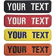 Amazon.com: Custom Name Patch 2 Pieces,Personalized Military Number Tag ...
