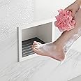 Amazon.com: Qeke Shower Foot Rest for Shaving Legs, 304 Stainless Steel ...