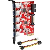 Amazon.com: Inateck Superspeed 7 Ports PCI-E to USB 3.0 Expansion Card ...