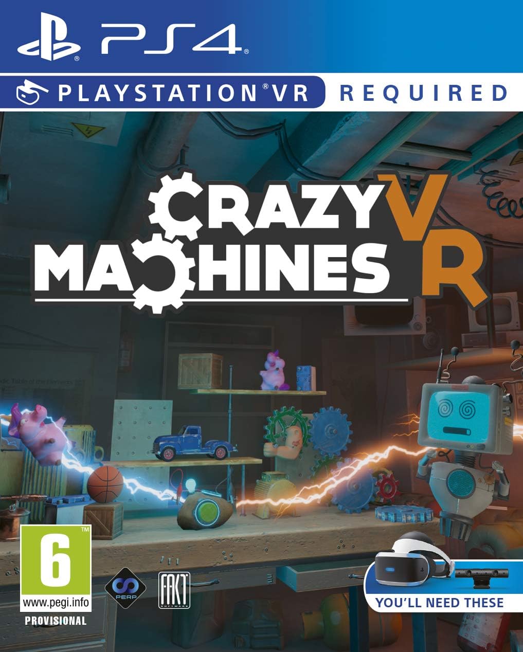 Crazy Machines (PSVR) (PS4) (PS4): Amazon.co.uk: PC & Video Games