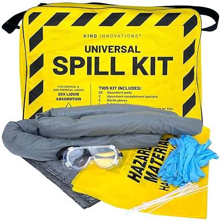 Mua KIND Innovations Universal Spill Kit Oil and Water Based Absorption ...