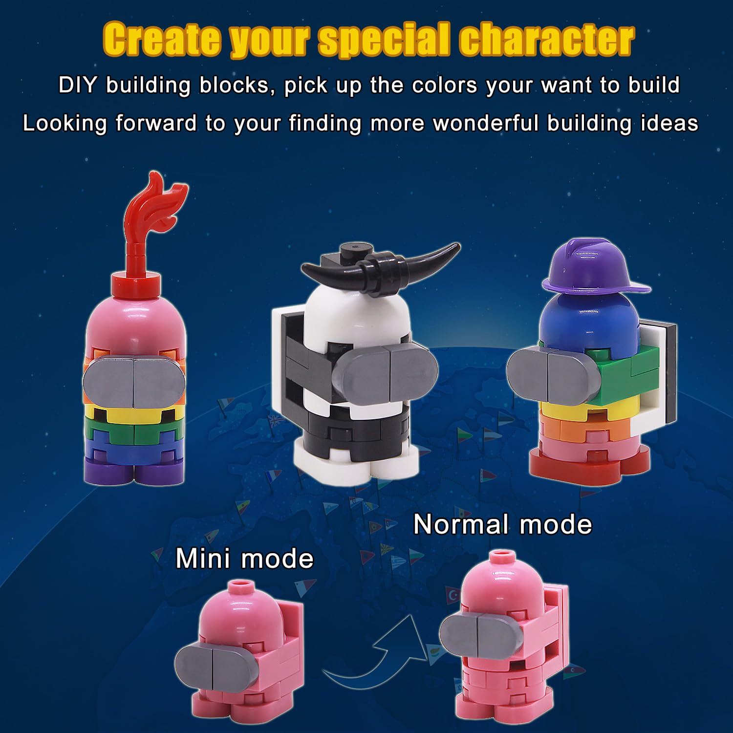 Mua Werewolf Kill Space Kill Game 13 Alien Figures Imposter Building ...