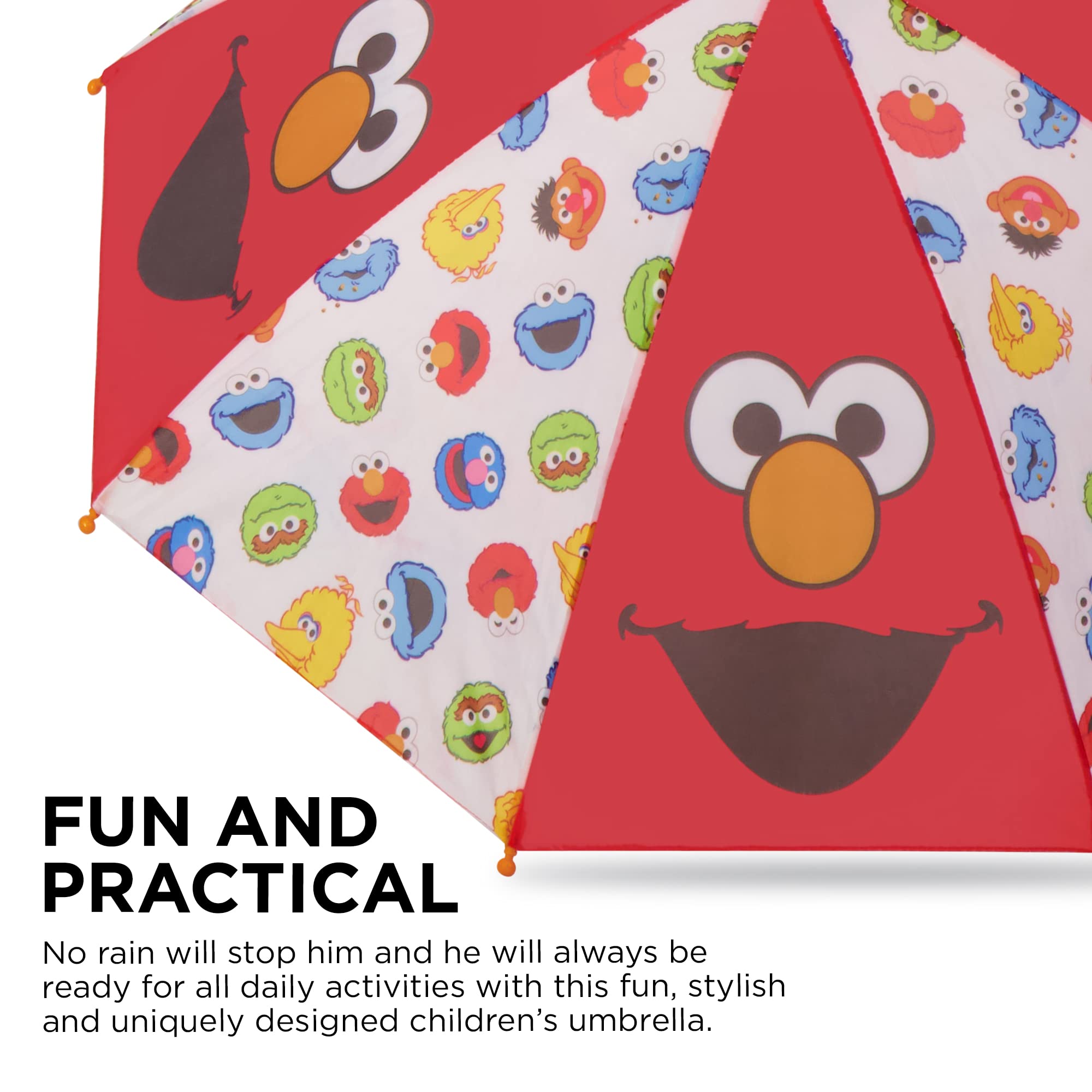 Mua Sesame Street Boys Kids Umbrella and Slicker, Elmo Toddler Boy Rain ...