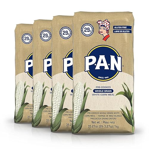 P.A.N. Whole Grain White Corn Meal – Pre-cooked Gluten Free and Kosher ...