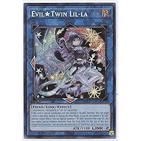 Amazon.com: Evil Twin Lil-la - BLCR-EN097 - Secret Rare - 1st Edition : Toys & Games