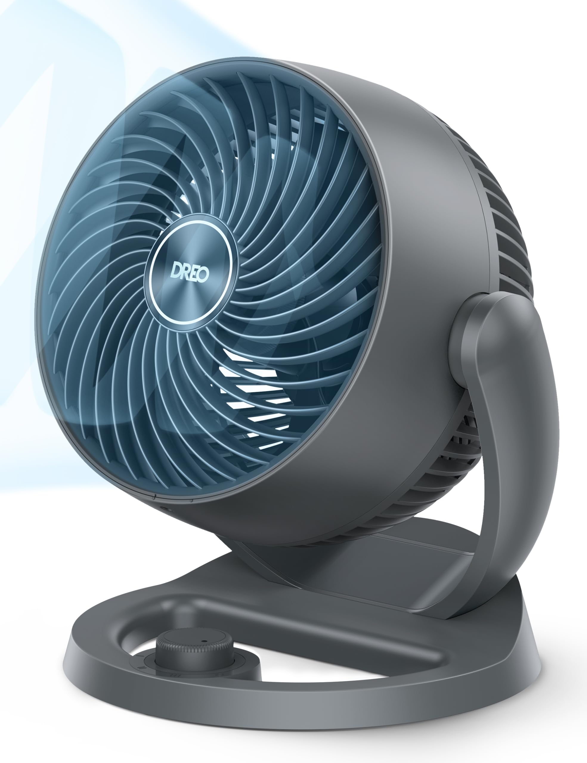 Dreo Desk Fan, 12-Inch Air Circulator Fan for Bedroom, 70ft Powerful ...
