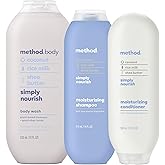 Amazon.com : Method Body Wash and Hair Care Gift Set, Simply Nourish, 3 ...