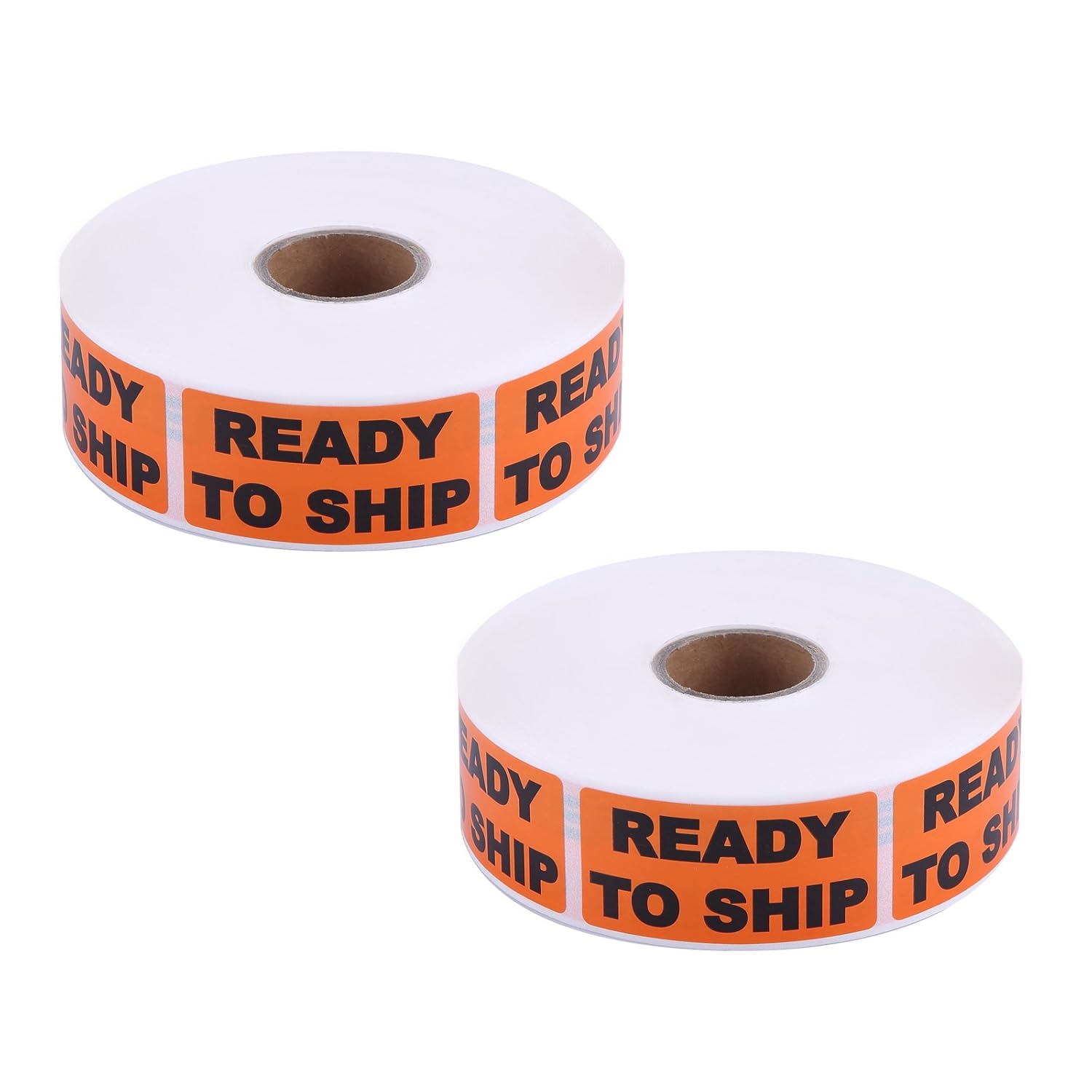 Amazon.com : Ready to Ship Label, 2000 Labels, 1" x 2" Flourescent ...