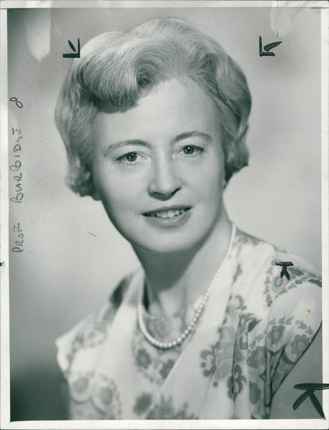 Amazon.com: Vintage photo of Prof. Margaret Burbidge: Entertainment ...