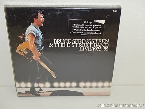 - BRUCE SPRINGSTEEN & THE E STREET BAND Live 1975-1985 5-LP BOX SET ...