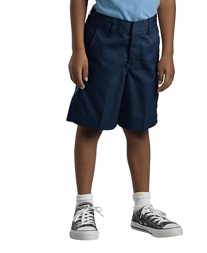 Amazon.com: Dickies Little Boys' FlexWaist Flat Front Short School ...