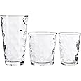 Amazon.com | Home Essentials 12-Piece Galaxy Glassware Set: Drinkware ...