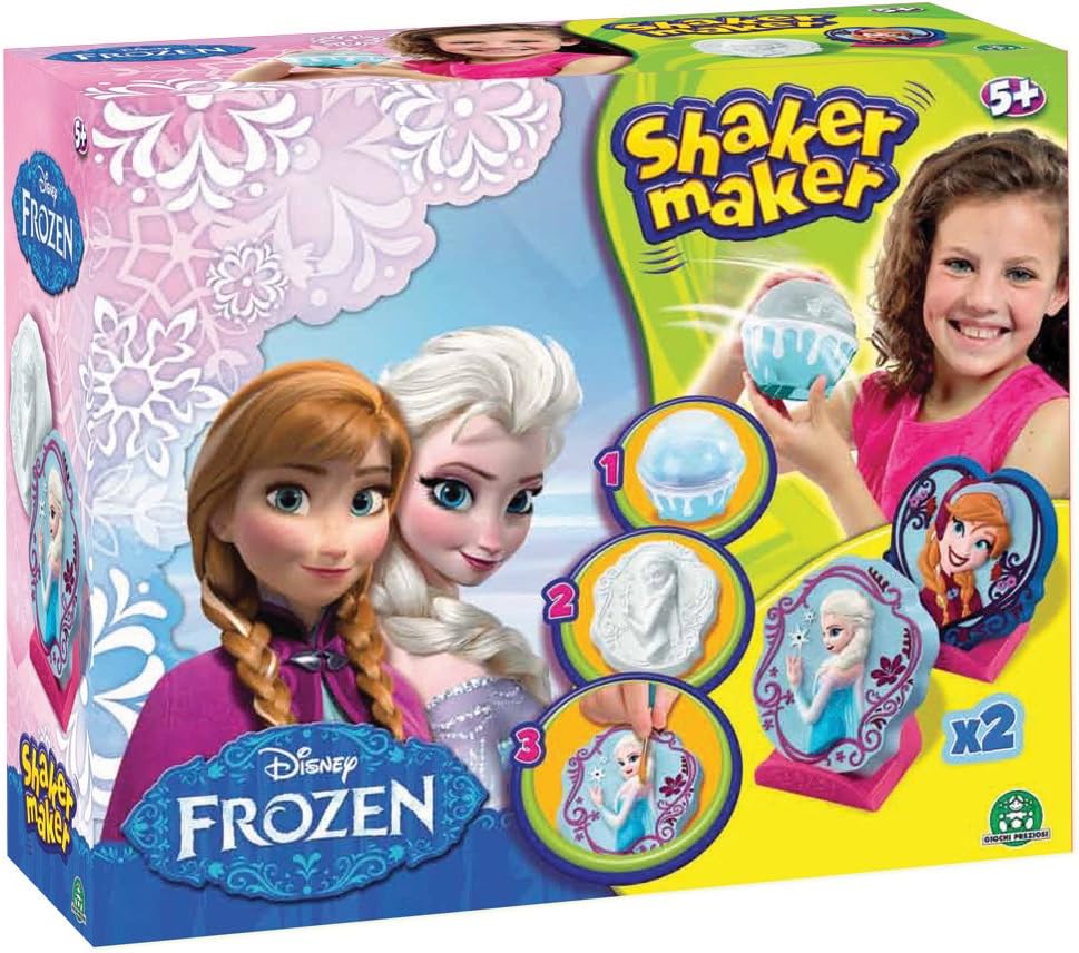 Shaker Maker Frozen Elsa and Anna Sculpture Kit – BigaMart