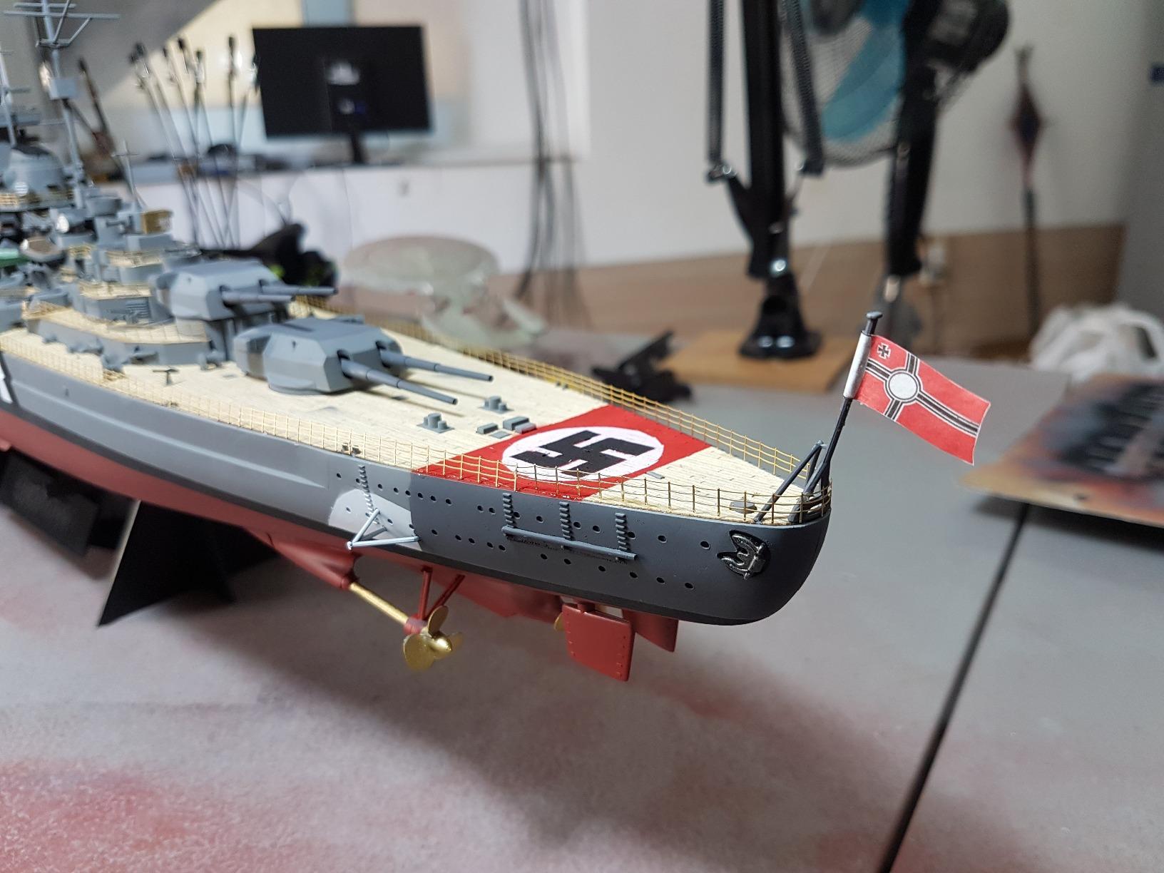 $13/mo - Finance Tamiya 78013 1/350 German Battleship Bismarck Plastic ...