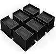 Amazon.com: MYMULIKE Bed Risers 5 Inch Heavy Duty, Oversized Furnitures ...