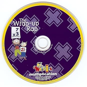 Amazon.com: Learning Wrap-Ups Multiplication Rap CD: Toys & Games