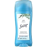 Amazon.com: Secret Invisible Solid Antiperspirant Deodorant, Unscented ...