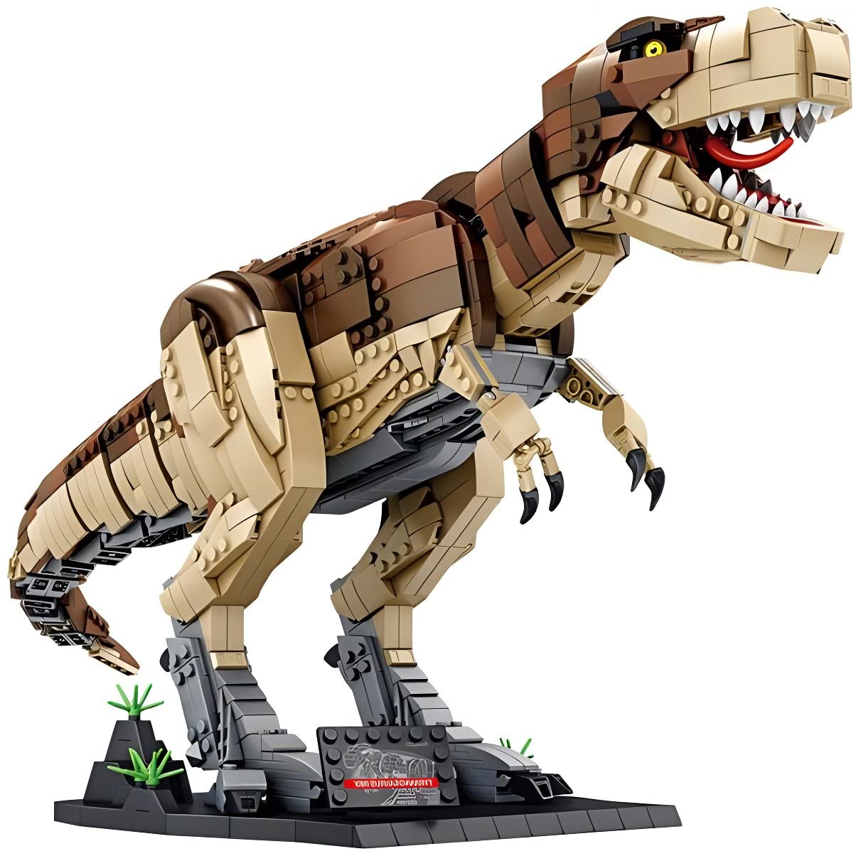 Liberty Imports 1811 Piece Dinosaur World Tyrannosaurus Rex Building ...