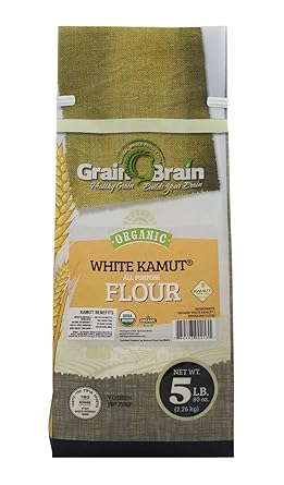 Amazon.com : Organic White Kamut All Purpose Flour, (5 Pound) : Wheat ...