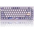 MageGee SKY81 75% Wireless Gasket Mechanical Gaming Keyboard, Hot Swappable RGB Custom Creamy ...